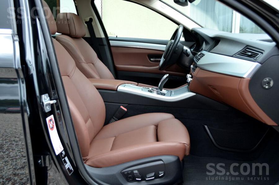 Melns BMW 530 2014 Tukums, ar dzinēja tilpumu 3.00 L un nobraukumu 259 tūkst. km par 12990 €, foto 27 vietnē AUTOMOTO.COM.LV