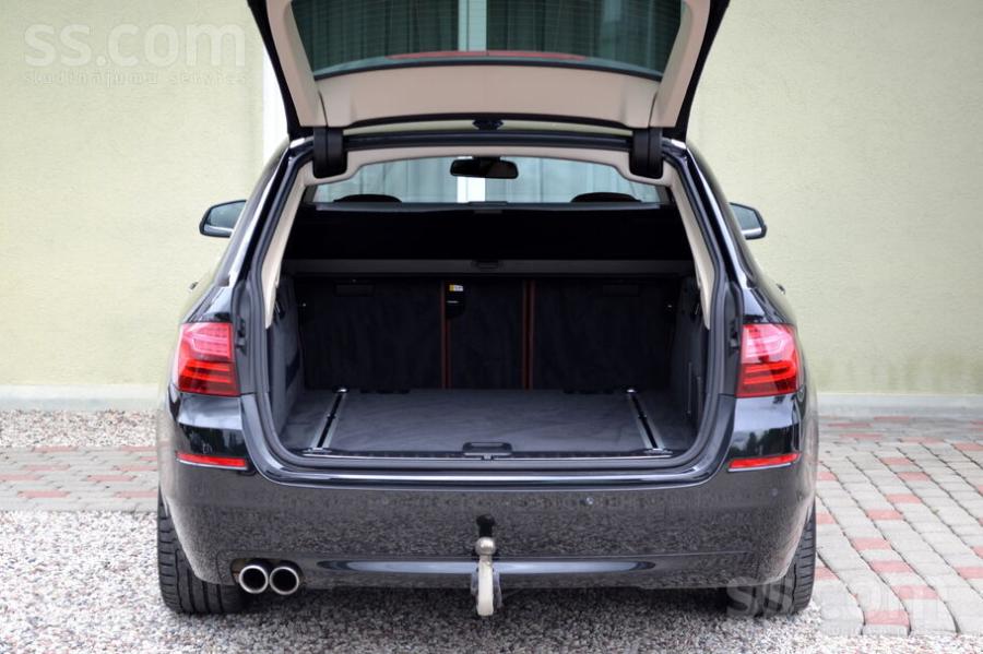 Melns BMW 530 2014 Tukums, ar dzinēja tilpumu 3.00 L un nobraukumu 259 tūkst. km par 12990 €, foto 33 vietnē AUTOMOTO.COM.LV