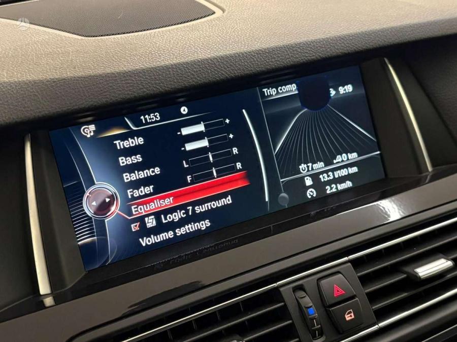 Black BMW 530 2014 in Marijampole, with an engine capacity of 2.99 L and mileage of 241 thousand km for 12650 €, photo 14 on AUTOMOTO.COM.LV