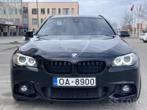 Black BMW 530 2015 in Riga, with an engine capacity of 3.00 L and mileage of 195 thousand km for 16500 €, photo 1 on AUTOMOTO.COM.LV