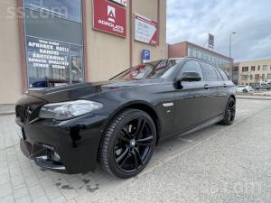 Black BMW 530 2015 in Riga, with an engine capacity of 3.00 L and mileage of 195 thousand km for 16500 €, photo 2 on AUTOMOTO.COM.LV
