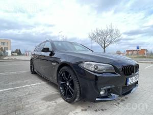 Black BMW 530 2015 in Riga, with an engine capacity of 3.00 L and mileage of 195 thousand km for 16500 €, photo 4 on AUTOMOTO.COM.LV