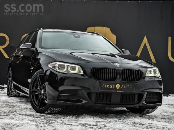 Black BMW 530 2015 in Tukums, with an engine capacity of 3.00 L and mileage of 226 thousand km for 15500 €, photo 1 on AUTOMOTO.COM.LV