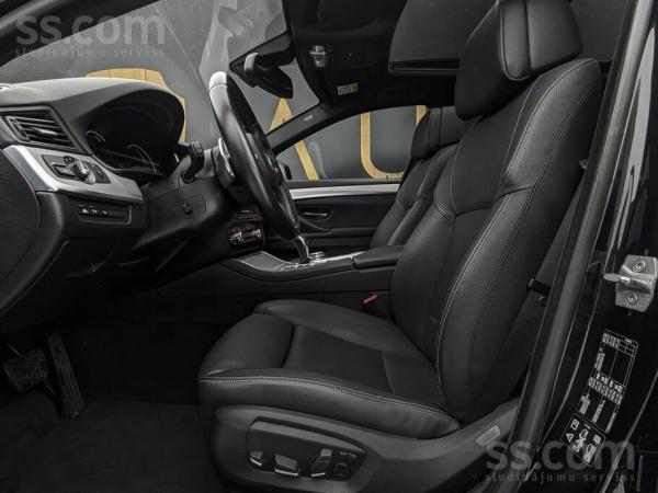 Black BMW 530 2015 in Tukums, with an engine capacity of 3.00 L and mileage of 226 thousand km for 15500 €, photo 6 on AUTOMOTO.COM.LV