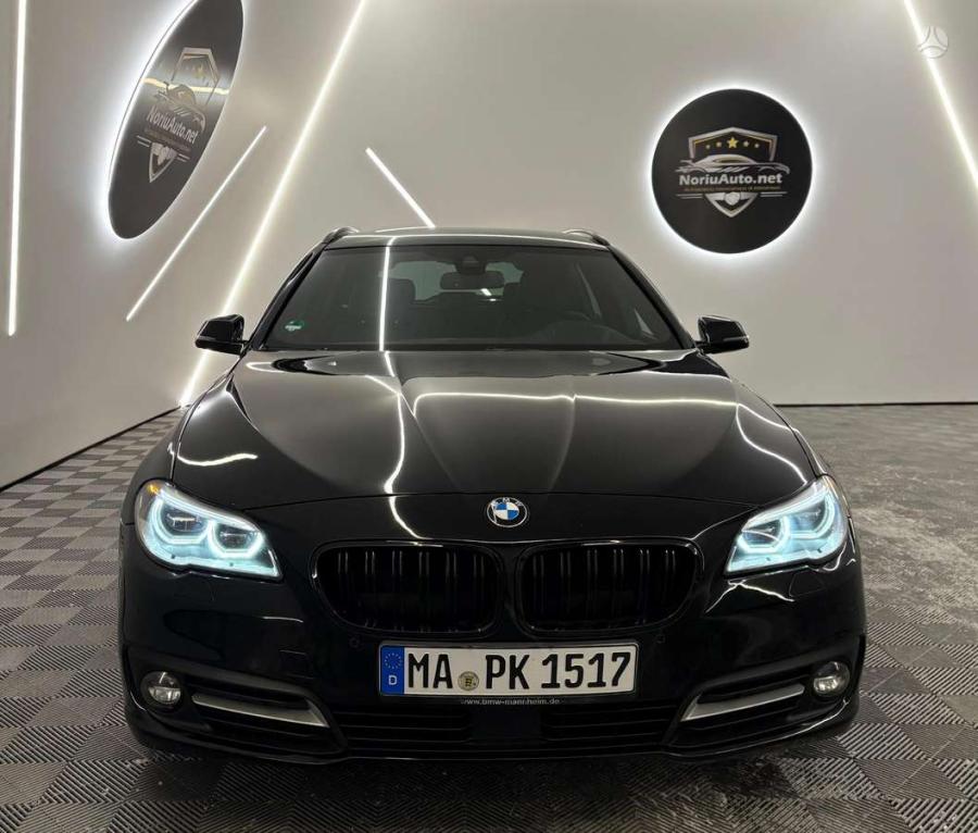 Black BMW 530 2015 in Marijampole, with an engine capacity of 2.99 L and mileage of 308 thousand km for 12350 €, photo 21 on AUTOMOTO.COM.LV