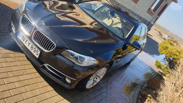 Black BMW 530 2015 in Vilnius, with an engine capacity of 3.00 L and mileage of 200 thousand km for 8100 €, photo 2 on AUTOMOTO.COM.LV