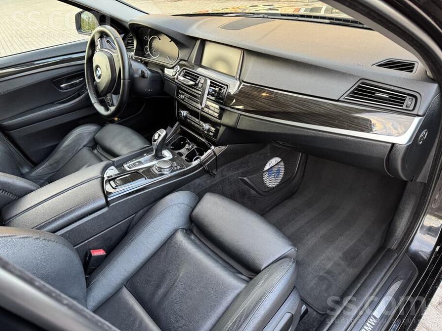 Melns BMW 530 2015 Ogre, ar dzinēja tilpumu 3.00 L un nobraukumu 345 tūkst. km par 12000 €, foto 7 vietnē AUTOMOTO.COM.LV