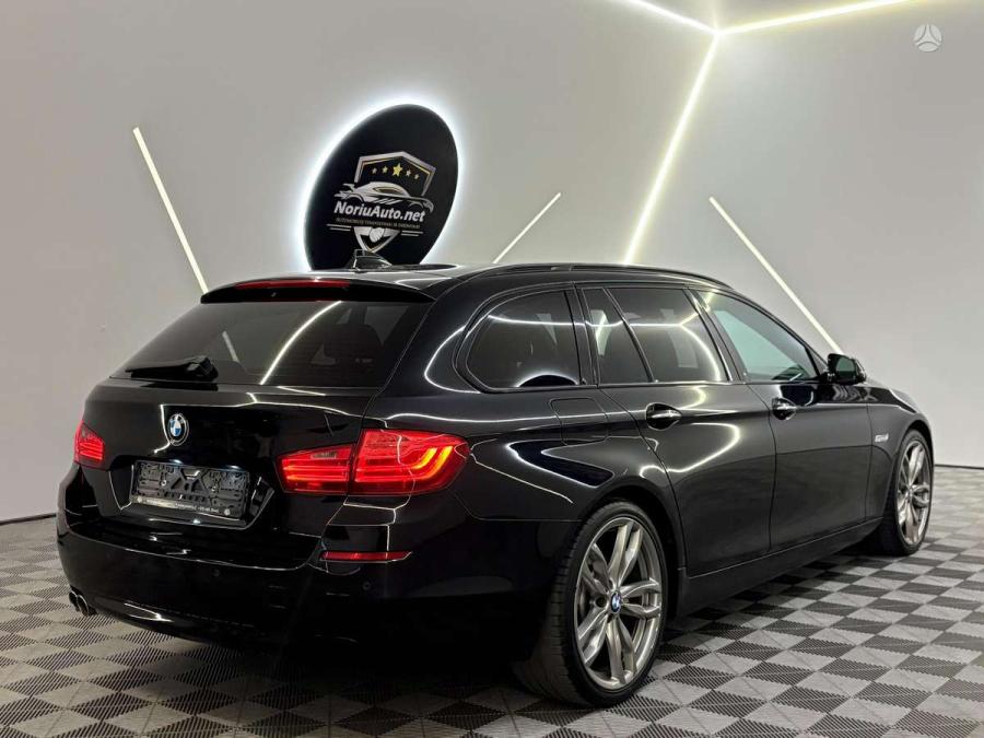 Black BMW 530 2015 in Marijampole, with an engine capacity of 2.99 L and mileage of 250 thousand km for 13650 €, photo 21 on AUTOMOTO.COM.LV