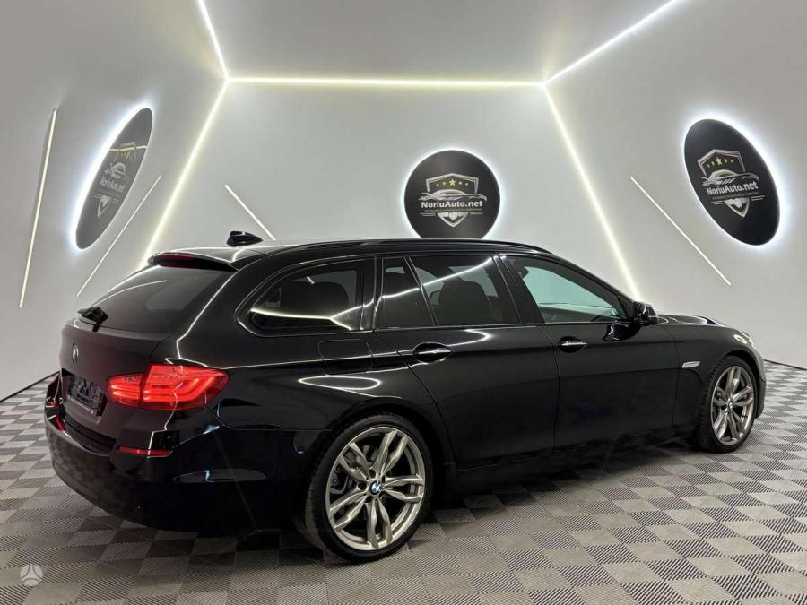 Black BMW 530 2015 in Marijampole, with an engine capacity of 2.99 L and mileage of 250 thousand km for 13650 €, photo 22 on AUTOMOTO.COM.LV