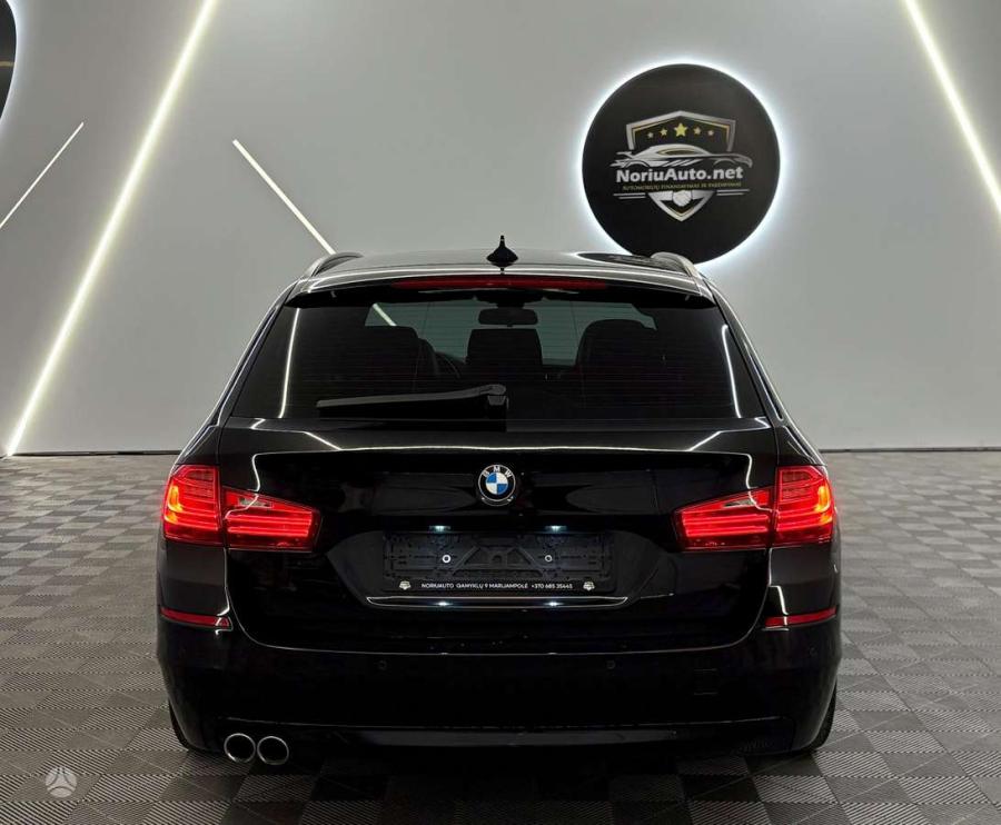 Black BMW 530 2015 in Marijampole, with an engine capacity of 2.99 L and mileage of 250 thousand km for 13650 €, photo 23 on AUTOMOTO.COM.LV