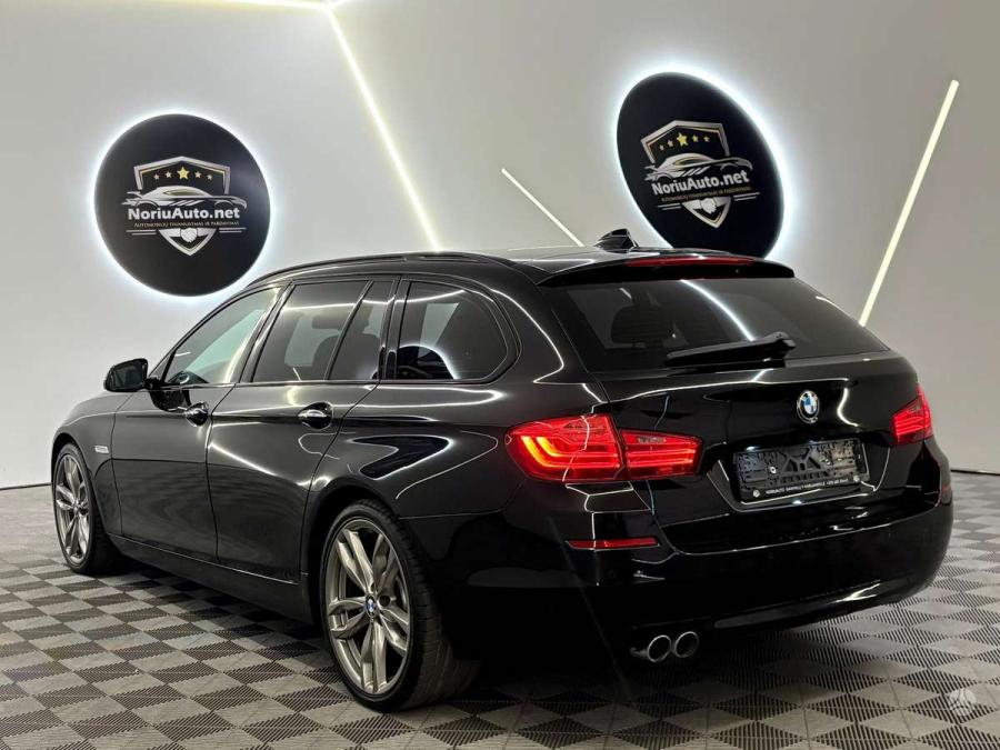 Black BMW 530 2015 in Marijampole, with an engine capacity of 2.99 L and mileage of 250 thousand km for 13650 €, photo 24 on AUTOMOTO.COM.LV