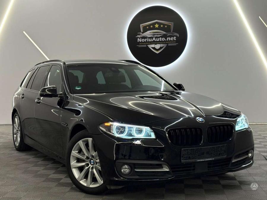 Black BMW 530 2015 in Marijampole, with an engine capacity of 2.99 L and mileage of 308 thousand km for 11350 €, photo 1 on AUTOMOTO.COM.LV
