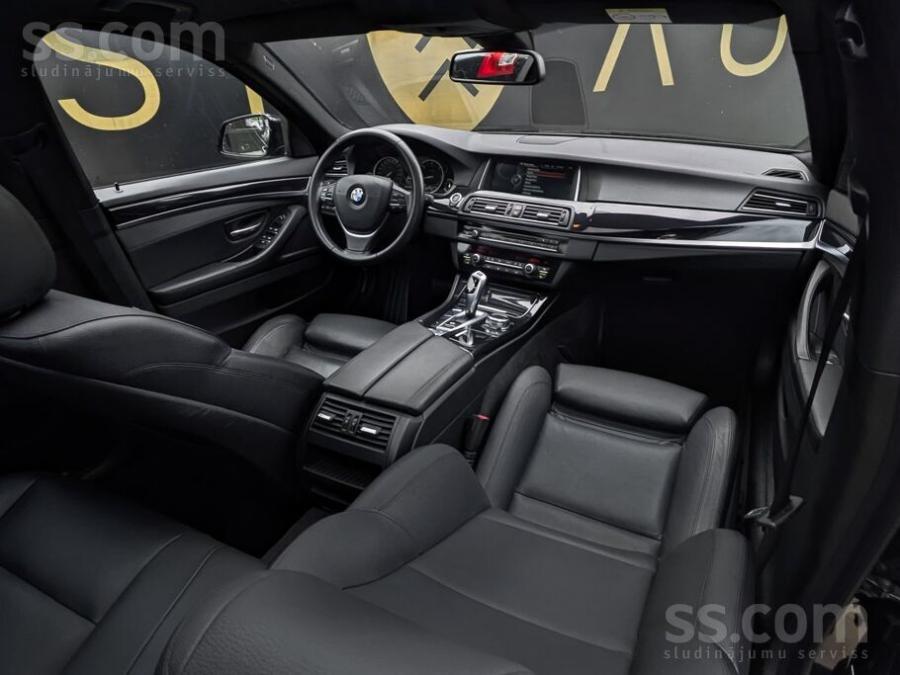 Melns BMW 530 2015 Tukums, ar dzinēja tilpumu 3.00 L un nobraukumu 284 tūkst. km par 11990 €, foto 6 vietnē AUTOMOTO.COM.LV