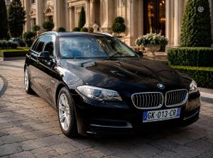 Melns BMW 530 2015 Viļņa, ar dzinēja tilpumu 2.99 L un nobraukumu 292 tūkst. km par 11200 €, foto  vietnē AUTOMOTO.COM.LV