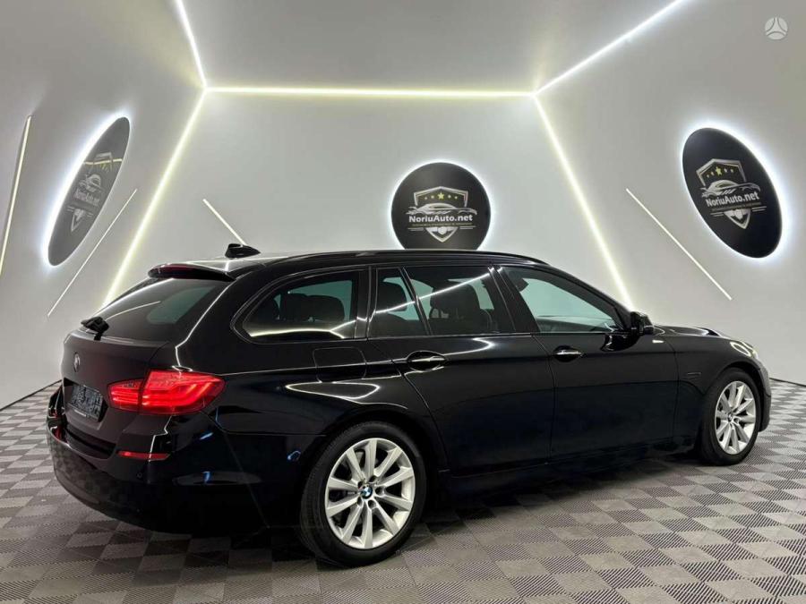 Black BMW 530 2015 in Marijampole, with an engine capacity of 2.99 L and mileage of 308 thousand km for 10950 €, photo 7 on AUTOMOTO.COM.LV