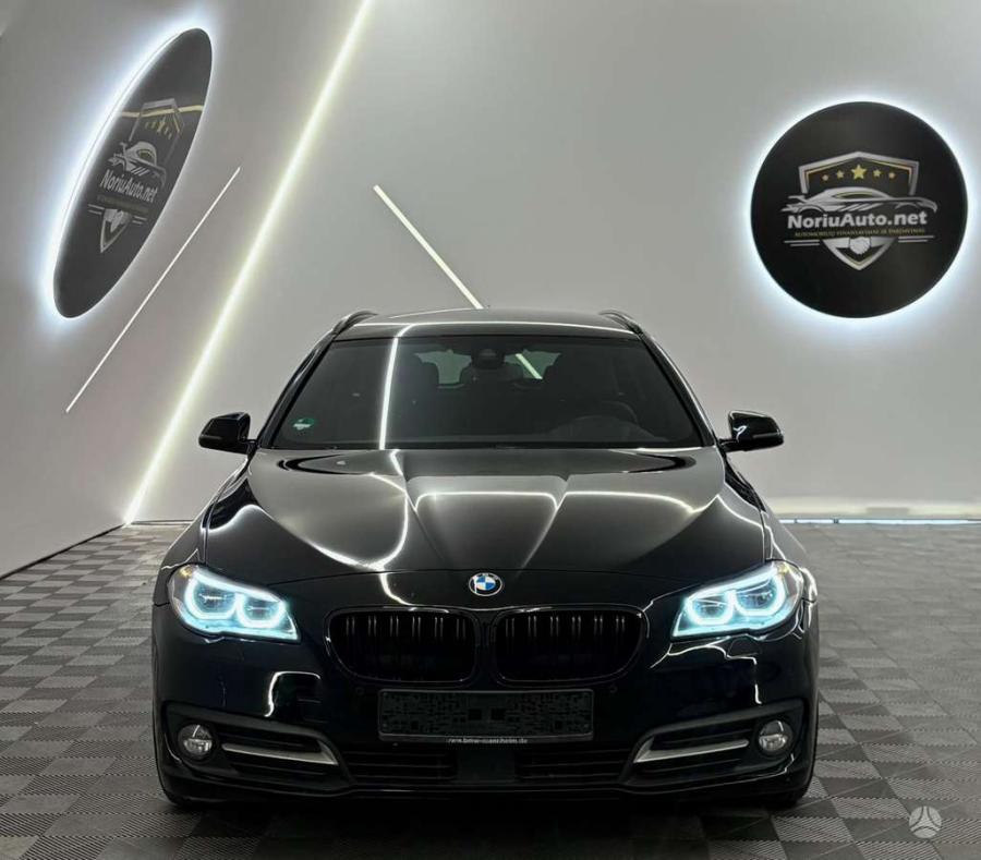 Black BMW 530 2015 in Marijampole, with an engine capacity of 2.99 L and mileage of 308 thousand km for 10950 €, photo 14 on AUTOMOTO.COM.LV