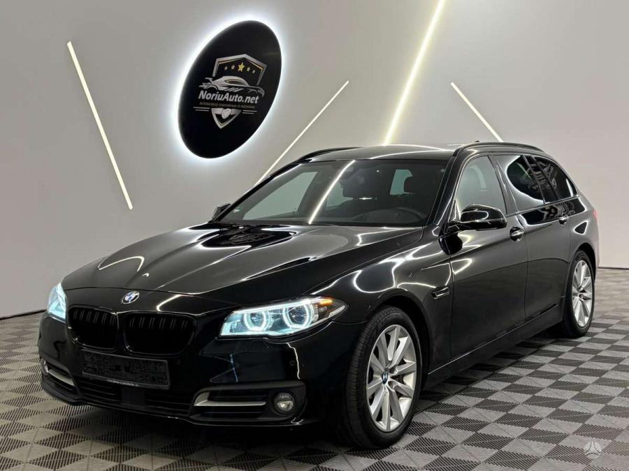 Black BMW 530 2015 in Marijampole, with an engine capacity of 2.99 L and mileage of 308 thousand km for 10950 €, photo 16 on AUTOMOTO.COM.LV