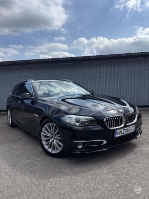 Black BMW 530 2015 in Jonava, with an engine capacity of 2.99 L and mileage of 223 thousand km for 11950 €, photo  on AUTOMOTO.COM.LV