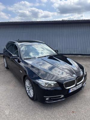 Black BMW 530 2015 in Jonava, with an engine capacity of 2.99 L and mileage of 223 thousand km for 11950 €, photo 5 on AUTOMOTO.COM.LV