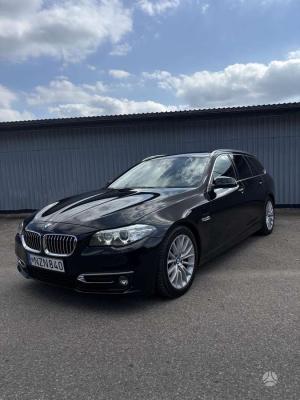 Black BMW 530 2015 in Jonava, with an engine capacity of 2.99 L and mileage of 223 thousand km for 11950 €, photo 6 on AUTOMOTO.COM.LV
