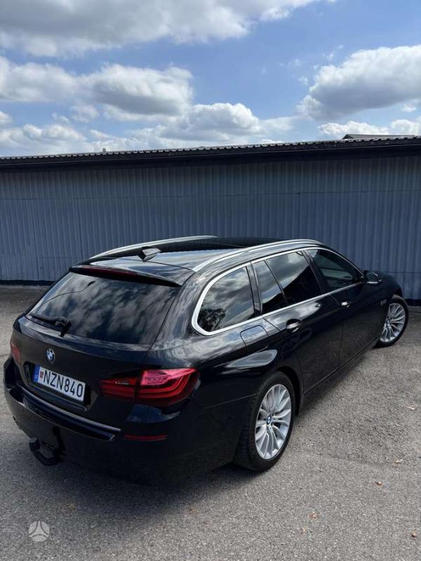 Black BMW 530 2015 in Jonava, with an engine capacity of 2.99 L and mileage of 223 thousand km for 11950 €, photo 9 on AUTOMOTO.COM.LV