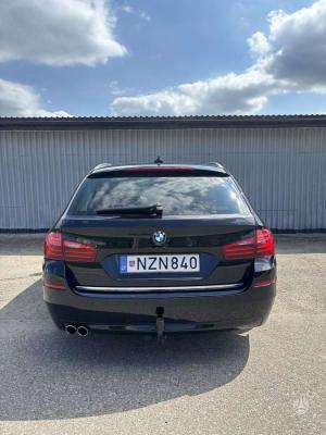 Black BMW 530 2015 in Jonava, with an engine capacity of 2.99 L and mileage of 223 thousand km for 11950 €, photo 15 on AUTOMOTO.COM.LV