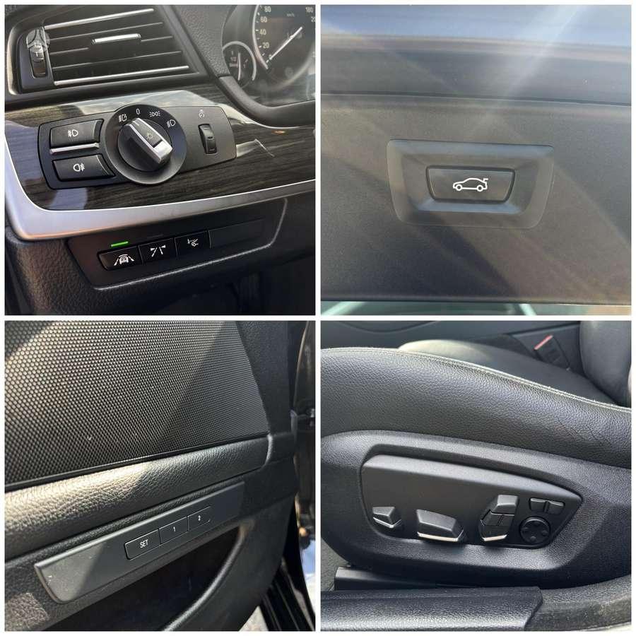 Black BMW 530 2015 in Jonava, with an engine capacity of 2.99 L and mileage of 223 thousand km for 11950 €, photo 28 on AUTOMOTO.COM.LV
