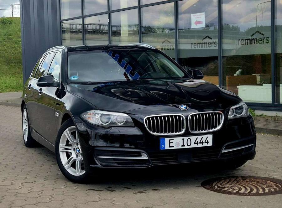 Black BMW 530 2015 in Vilnius, with an engine capacity of 2.99 L and mileage of 293 thousand km for 11200 €, photo 5 on AUTOMOTO.COM.LV
