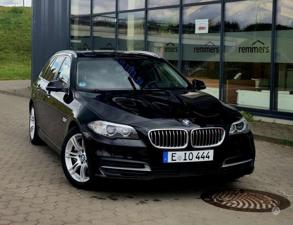 Black BMW 530 2015 in Vilnius, with an engine capacity of 2.99 L and mileage of 293 thousand km for 11200 €, photo 7 on AUTOMOTO.COM.LV