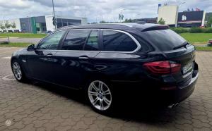 Black BMW 530 2015 in Vilnius, with an engine capacity of 2.99 L and mileage of 293 thousand km for 11200 €, photo 15 on AUTOMOTO.COM.LV