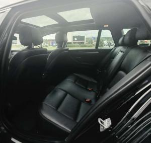 Black BMW 530 2015 in Vilnius, with an engine capacity of 2.99 L and mileage of 293 thousand km for 11200 €, photo 22 on AUTOMOTO.COM.LV