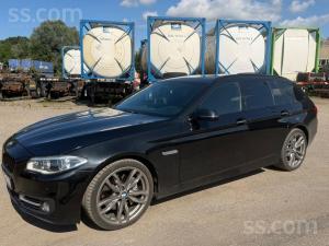 Black BMW 530 2015 in Riga, with an engine capacity of 3.00 L and mileage of 318 thousand km for 15300 €, photo 3 on AUTOMOTO.COM.LV
