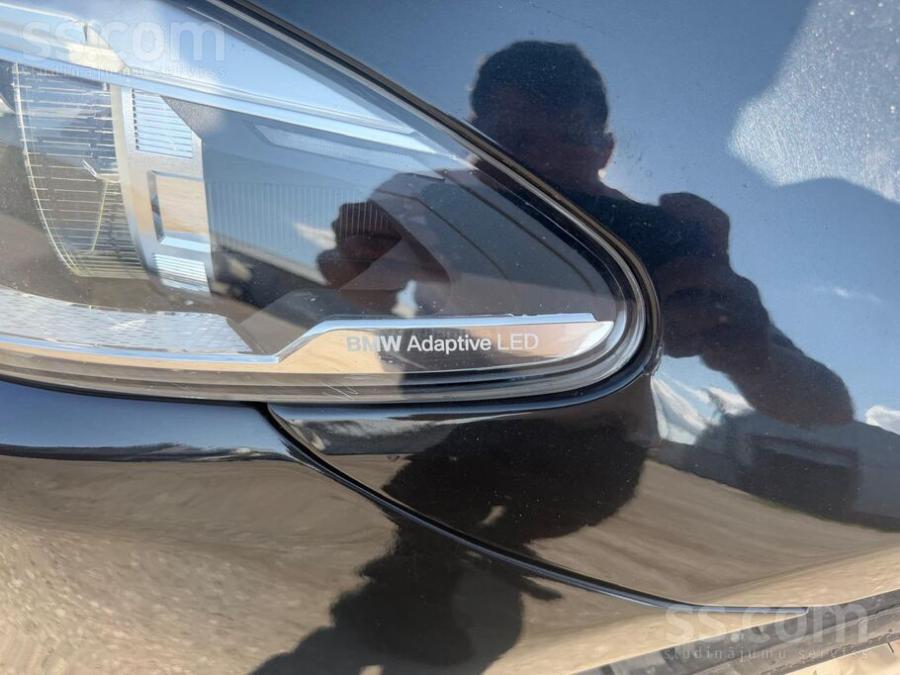 Black BMW 530 2015 in Riga, with an engine capacity of 3.00 L and mileage of 318 thousand km for 15300 €, photo 7 on AUTOMOTO.COM.LV