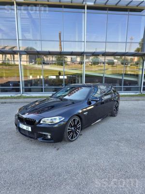 Melns BMW 530 2015 Valmiera, ar dzinēja tilpumu 3.00 L un nobraukumu 395 tūkst. km par 13200 €, foto  vietnē AUTOMOTO.COM.LV