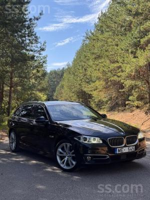 Black BMW 530 2015 in Riga, with an engine capacity of 3.00 L and mileage of 339 thousand km for 13100 €, photo  on AUTOMOTO.COM.LV