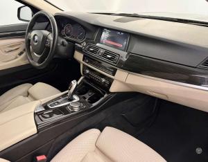 Black BMW 530 2015 in Marijampole, with an engine capacity of 2.99 L and mileage of 213 thousand km for 11850 €, photo 8 on AUTOMOTO.COM.LV
