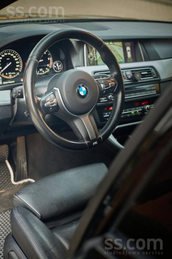Melns BMW 530 2015 Daugavpils, ar dzinēja tilpumu 3.00 L un nobraukumu 269 tūkst. km par 14000 €, foto 5 vietnē AUTOMOTO.COM.LV