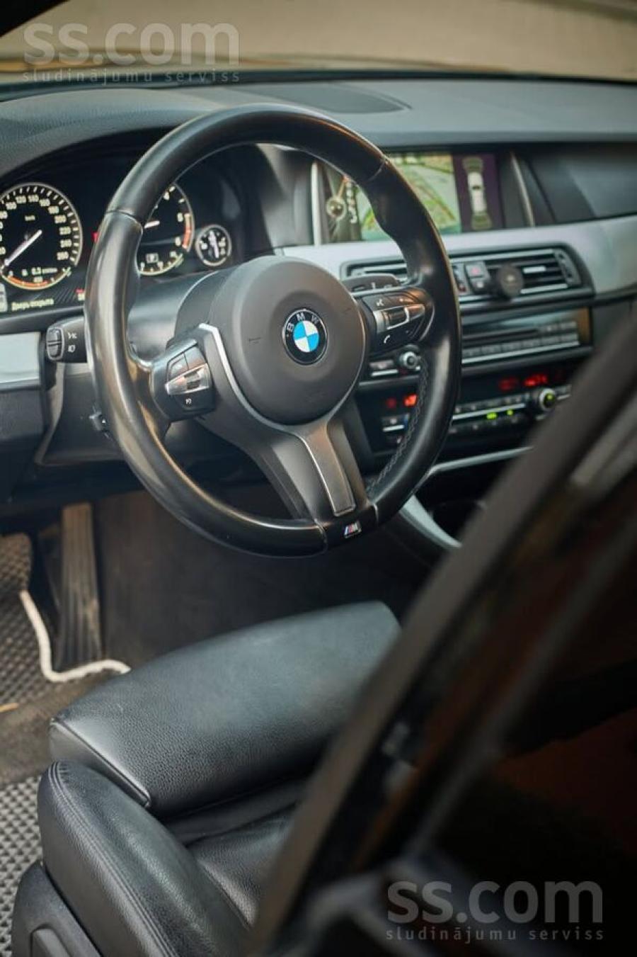 Melns BMW 530 2015 Daugavpils, ar dzinēja tilpumu 3.00 L un nobraukumu 269 tūkst. km par 14000 €, foto 5 vietnē AUTOMOTO.COM.LV