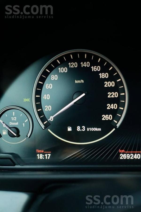 Melns BMW 530 2015 Daugavpils, ar dzinēja tilpumu 3.00 L un nobraukumu 269 tūkst. km par 14000 €, foto 6 vietnē AUTOMOTO.COM.LV