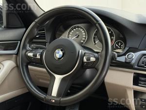 Black BMW 530 2016 in Riga, with an engine capacity of 3.00 L and mileage of 274 thousand km for 13850 €, photo 21 on AUTOMOTO.COM.LV