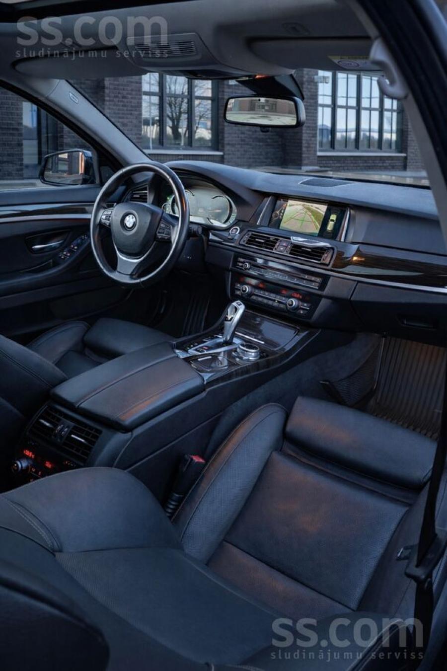 Melns BMW 530 2016 Rīga, ar dzinēja tilpumu 3.00 L un nobraukumu 315 tūkst. km par 13690 €, foto 14 vietnē AUTOMOTO.COM.LV