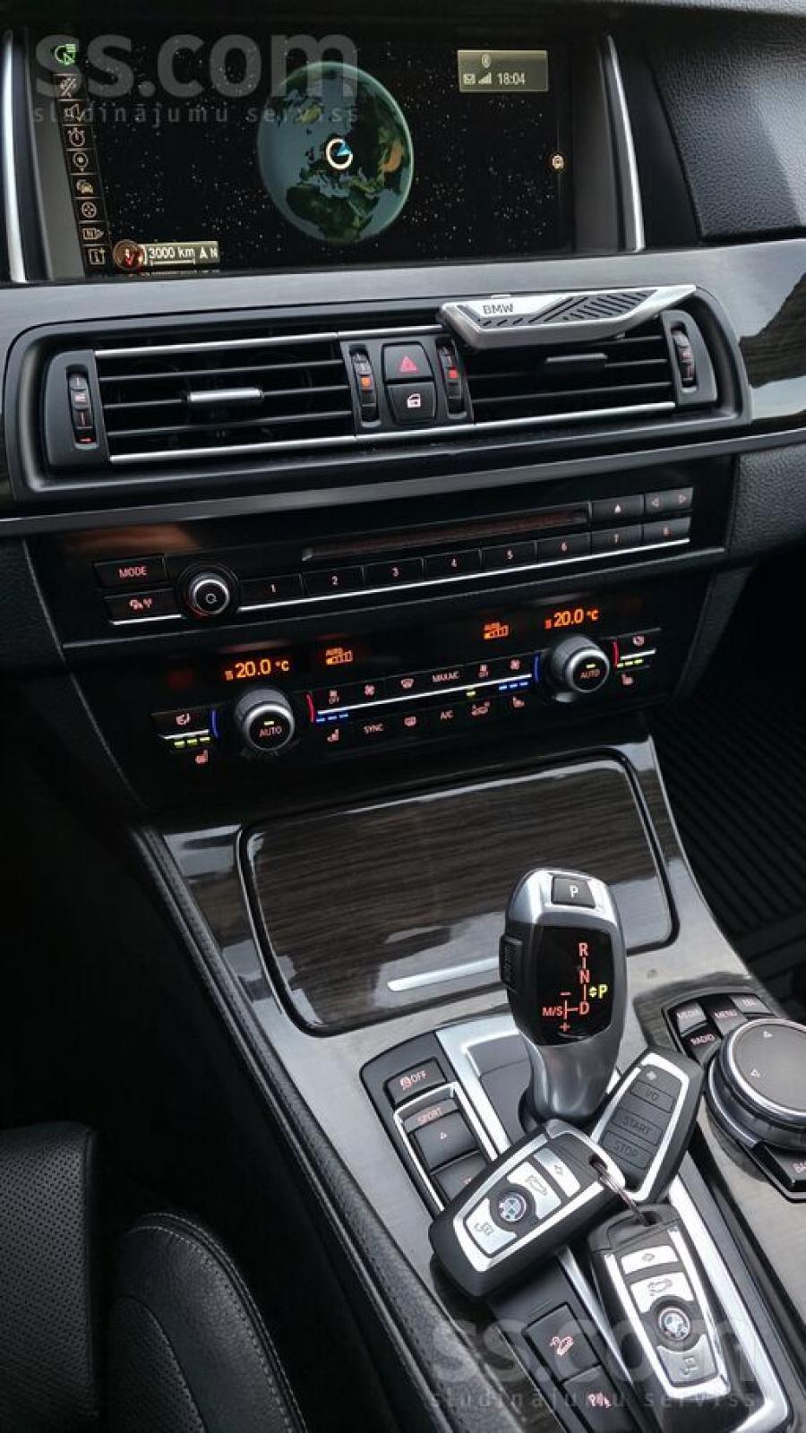 Melns BMW 530 2016 Rīga, ar dzinēja tilpumu 3.00 L un nobraukumu 315 tūkst. km par 13690 €, foto 18 vietnē AUTOMOTO.COM.LV
