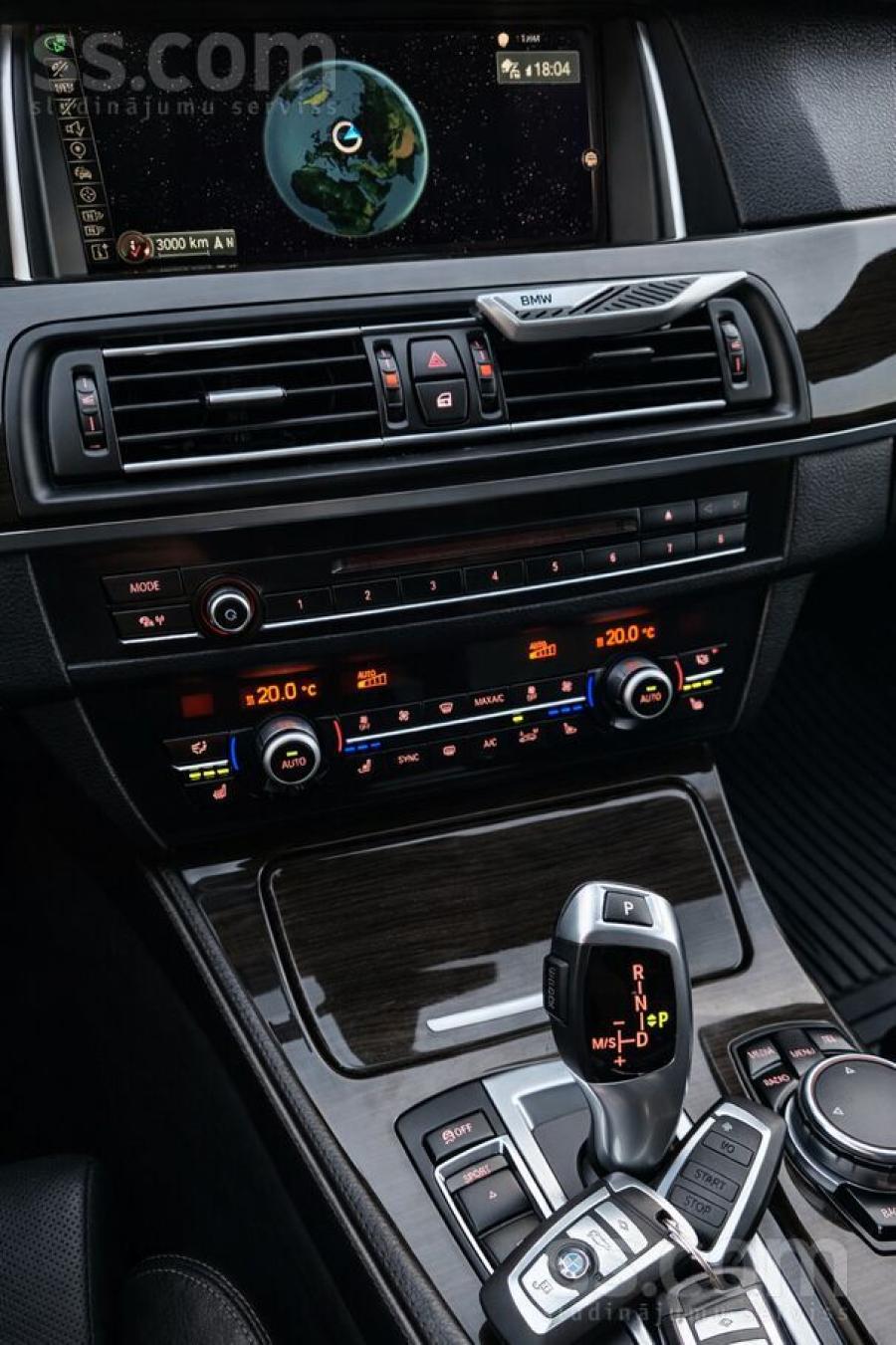 Melns BMW 530 2016 Rīga, ar dzinēja tilpumu 3.00 L un nobraukumu 0 tūkst. km par 12200 €, foto 23 vietnē AUTOMOTO.COM.LV