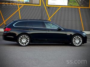 Black BMW 530 2016 in Riga, with an engine capacity of 3.00 L and mileage of 0 thousand km for 11900 €, photo 6 on AUTOMOTO.COM.LV