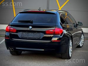 Black BMW 530 2016 in Riga, with an engine capacity of 3.00 L and mileage of 0 thousand km for 11900 €, photo 8 on AUTOMOTO.COM.LV
