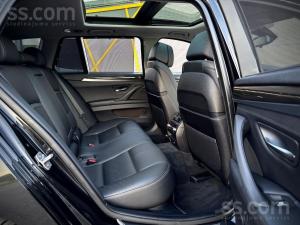 Black BMW 530 2016 in Riga, with an engine capacity of 3.00 L and mileage of 0 thousand km for 11900 €, photo 16 on AUTOMOTO.COM.LV