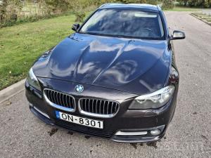 Black BMW 530 2016 in Daugavpils, with an engine capacity of 3.00 L and mileage of 288 thousand km for 16900 €, photo 1 on AUTOMOTO.COM.LV