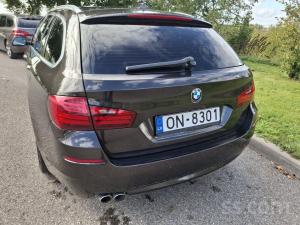 Black BMW 530 2016 in Daugavpils, with an engine capacity of 3.00 L and mileage of 288 thousand km for 16900 €, photo 4 on AUTOMOTO.COM.LV