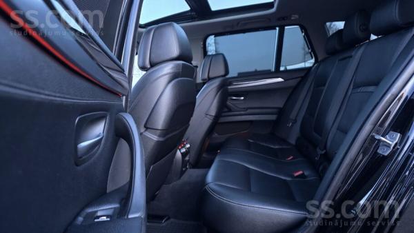 Black BMW 530 2016 in Balvi, with an engine capacity of 3.00 L and mileage of 0 thousand km for 14550 €, photo 11 on AUTOMOTO.COM.LV