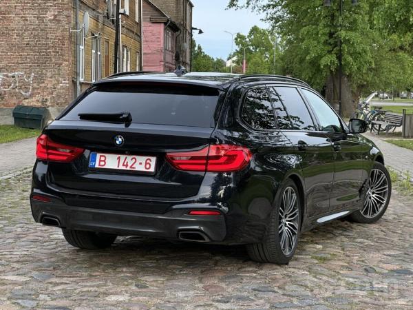 Black BMW 530 2017 in Jelgava, with an engine capacity of 3.00 L and mileage of 290 thousand km for 21350 €, photo 2 on AUTOMOTO.COM.LV